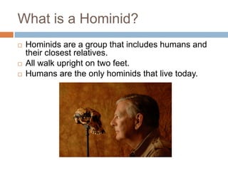 Hominids & Skills | PPTX