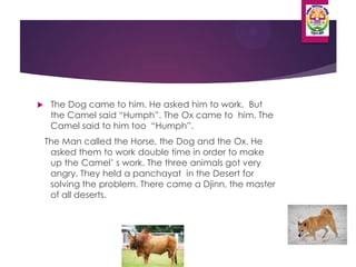 8 how the camel got his hump | PPTX