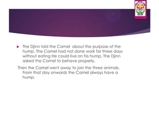 8 how the camel got his hump | PPTX