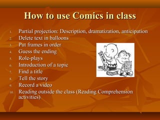 8 how to teach literature (and comics) | PPT