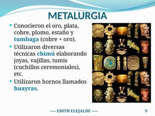 ARTE INCAICO - EL ARTE INCAICO - EL ARTE EN EL TAHUANTINSUYO | PPTX