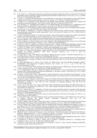 Adulterated beef detection with redundant gas sensor using optimized convolutional neural ...