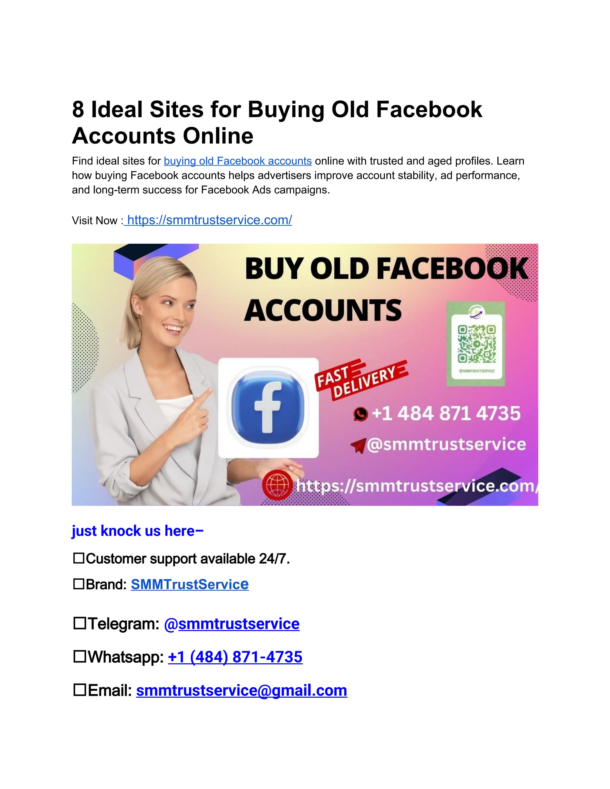8 Ideal Sites for Buying Old Facebook Accounts Online.docx