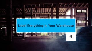 8 ideas for warehouse organization you can implement now | PPTX