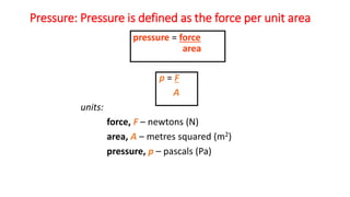 A Important IGCSE Power Point on Pressure.pptx