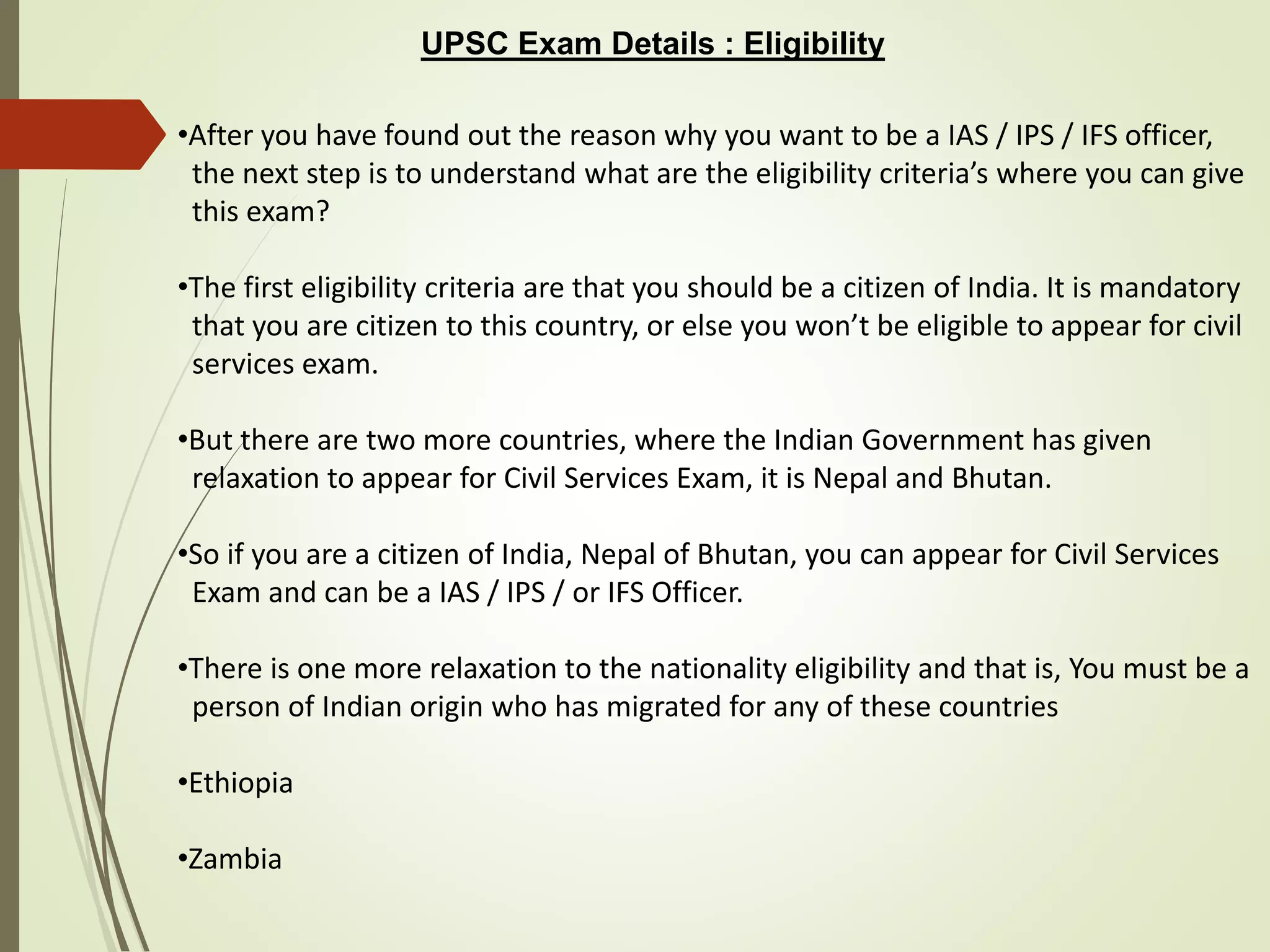 8 important upsc exam details | PPTX