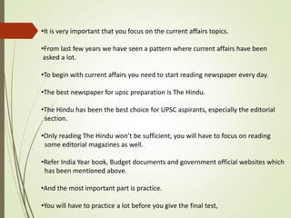 8 important upsc exam details | PPTX