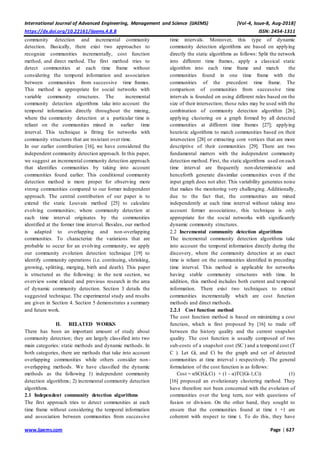 Incremental Community Mining in Location-based Social Network | PDF