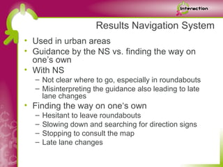 (8) INTERACTION Final event - Navigation system & Phone Effects | PPT