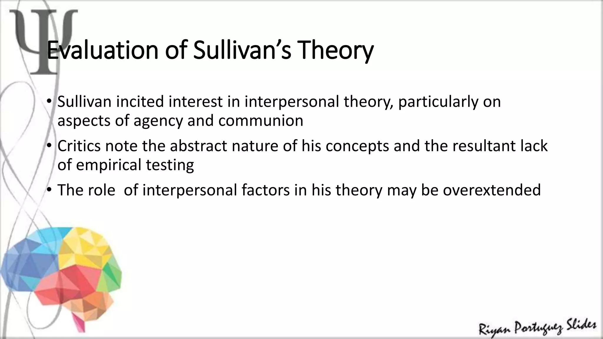 8 interpersonal theory | PPTX