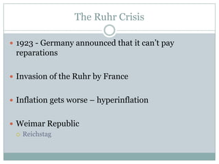 The Interwar Years | PPT
