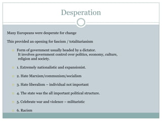 The Interwar Years | PPT