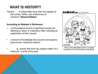 Introduction to History | PPTX