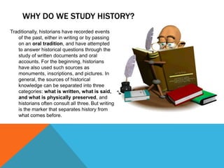 Introduction to History | PPTX