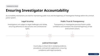 Investigation Management for Law Enforcement | PPTX