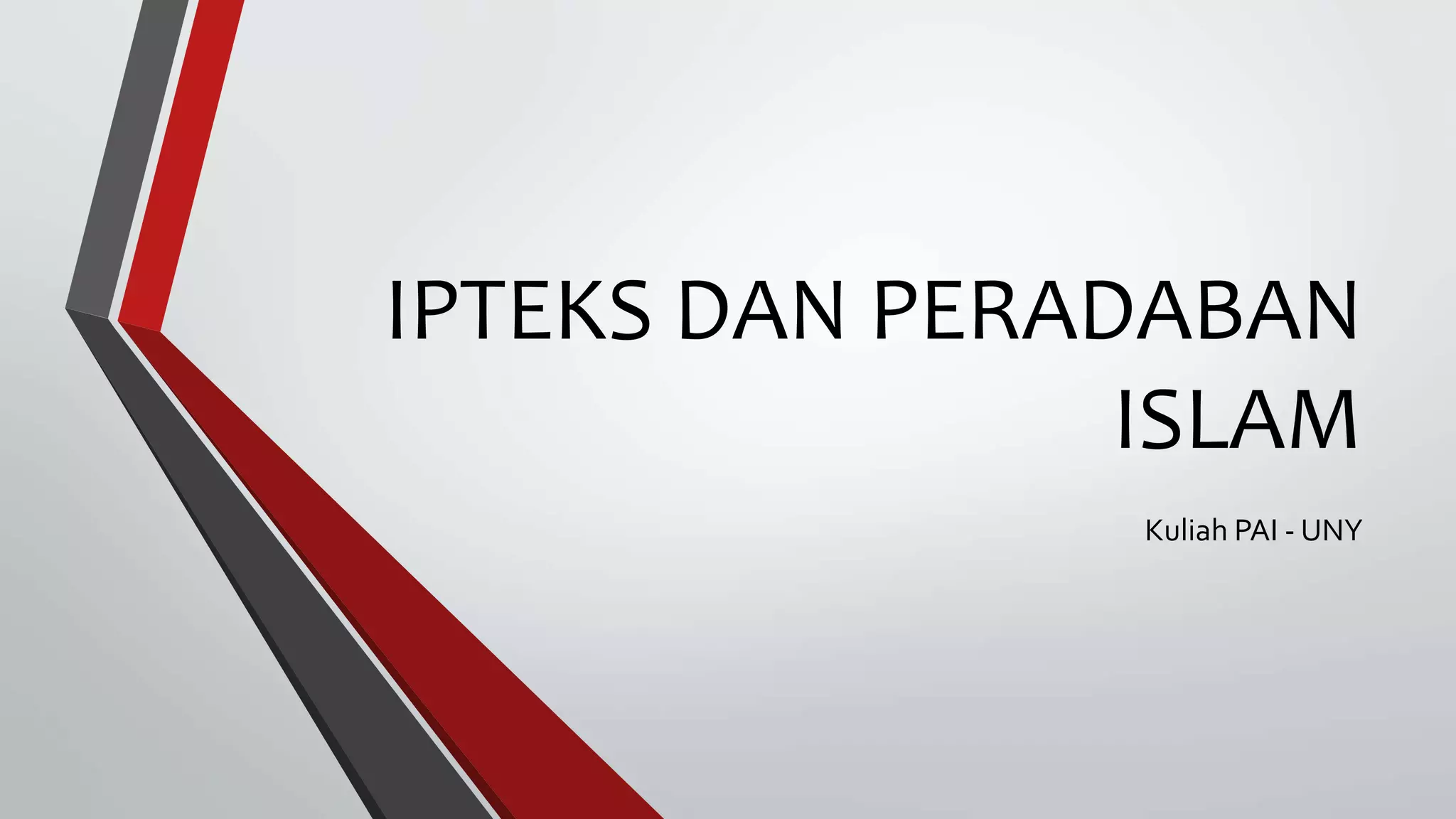 8 ipteks dan peradaban islam | PPTX