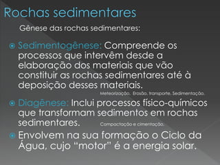 O Ciclo das Rochas | PPTX