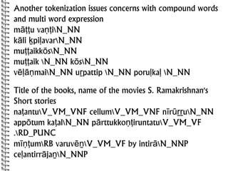8 issues in pos tagging | PDF