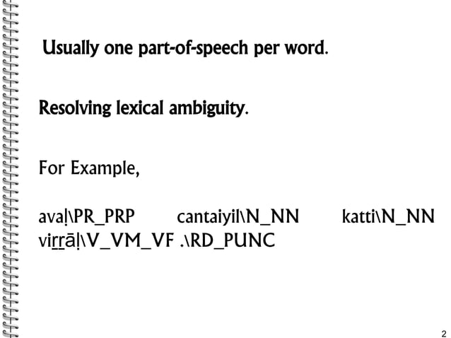 8 issues in pos tagging | PDF