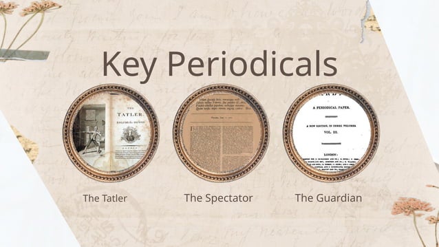 Augustan Age periodical [ English Literature ] | PPTX