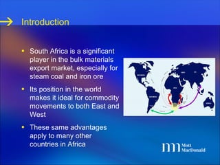 Coal and Iron Ore Exports | PPT