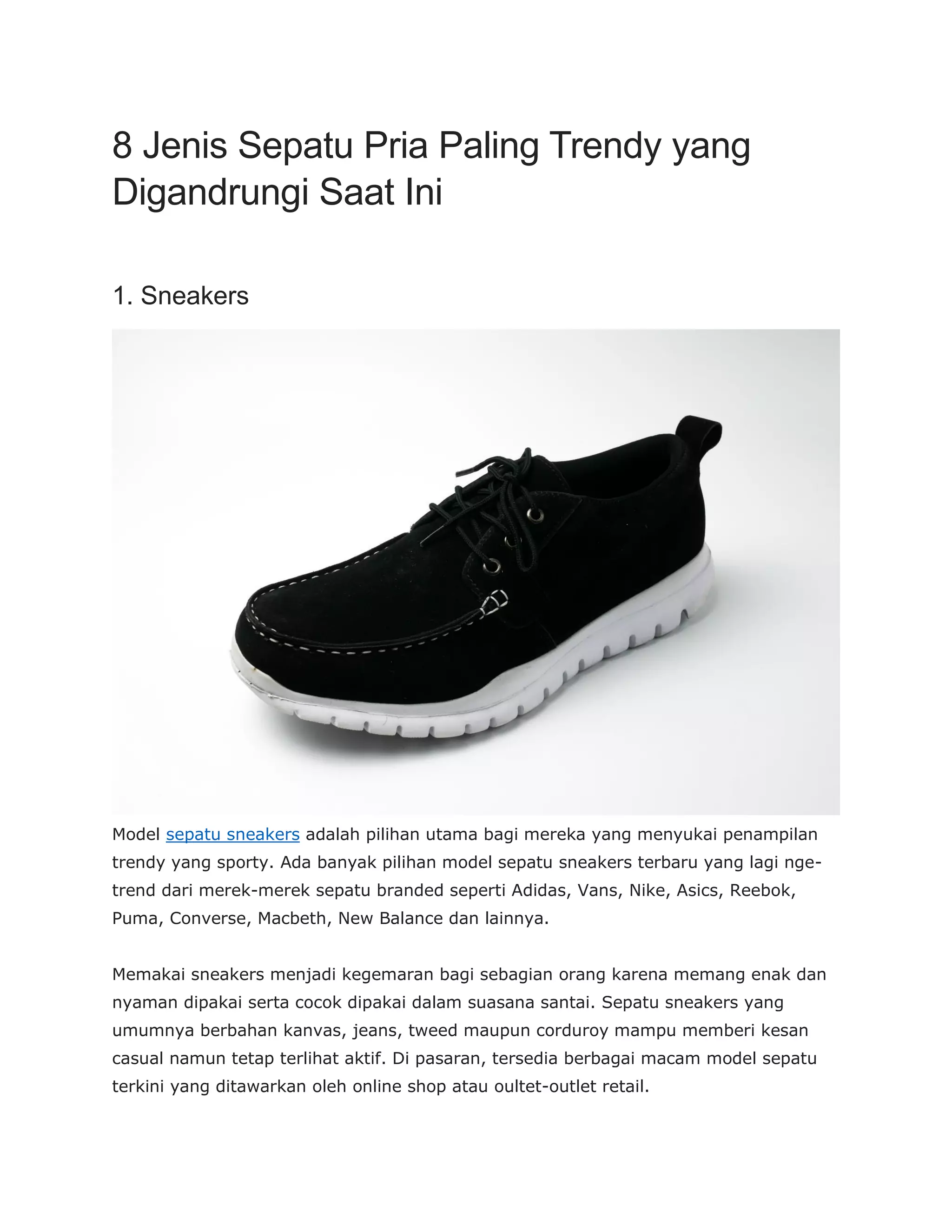 PRODUKSI SEPATU PRIA | PDF