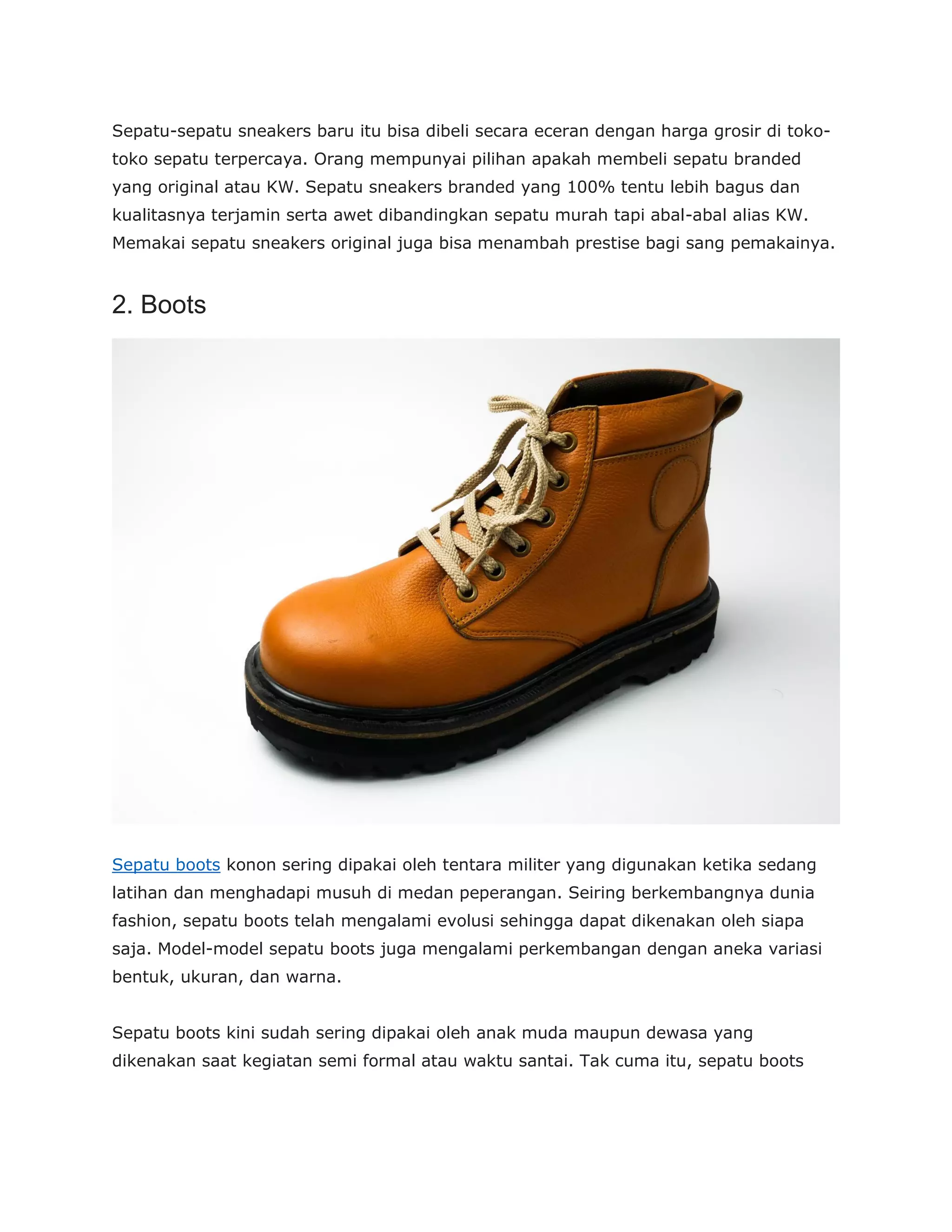 PRODUKSI SEPATU PRIA | PDF