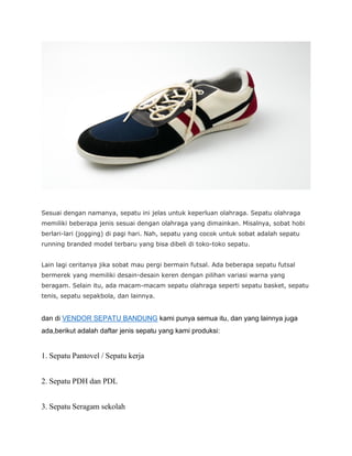 PRODUKSI SEPATU PRIA | PDF