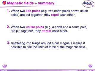 8 j magnets & electromagnets (boardworks) | PPT