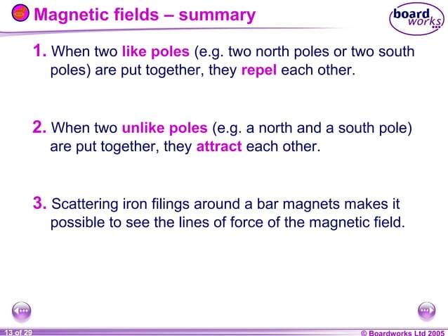 8 j magnets & electromagnets (boardworks) | PPT | Physics | Science