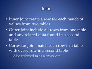 Joins | PPT