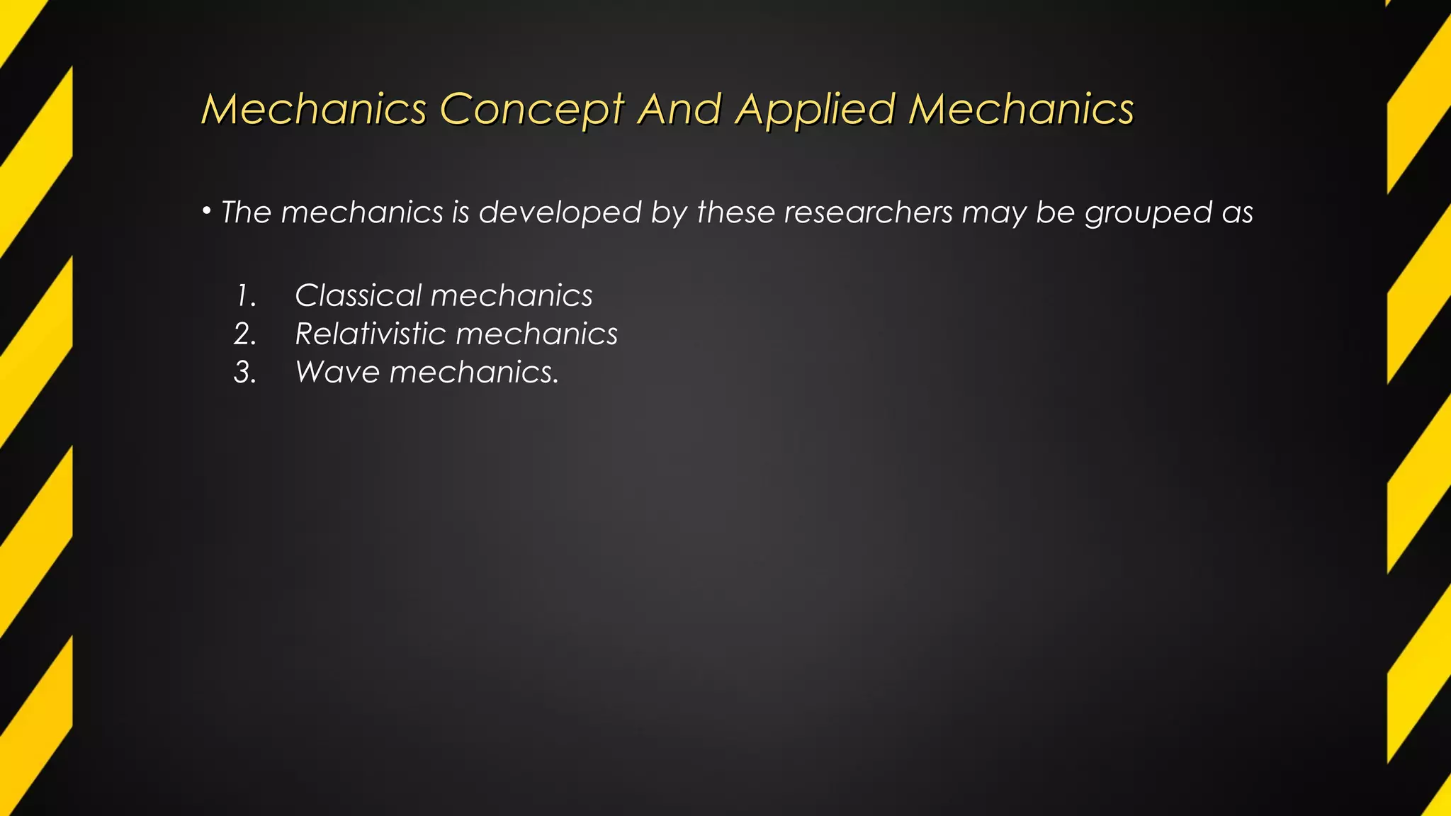 Laws of mechanics | PPT