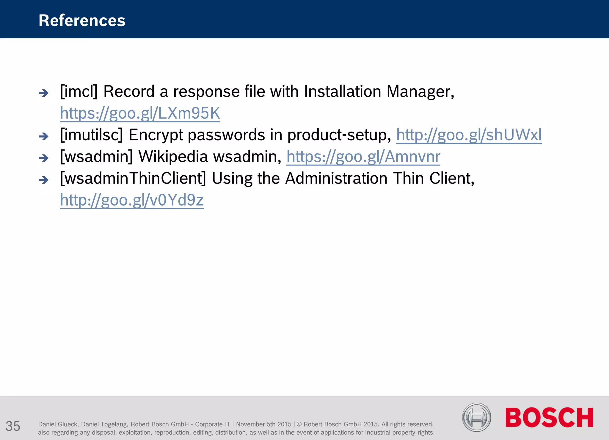 Bosch Connect: Under the Hood | PDF