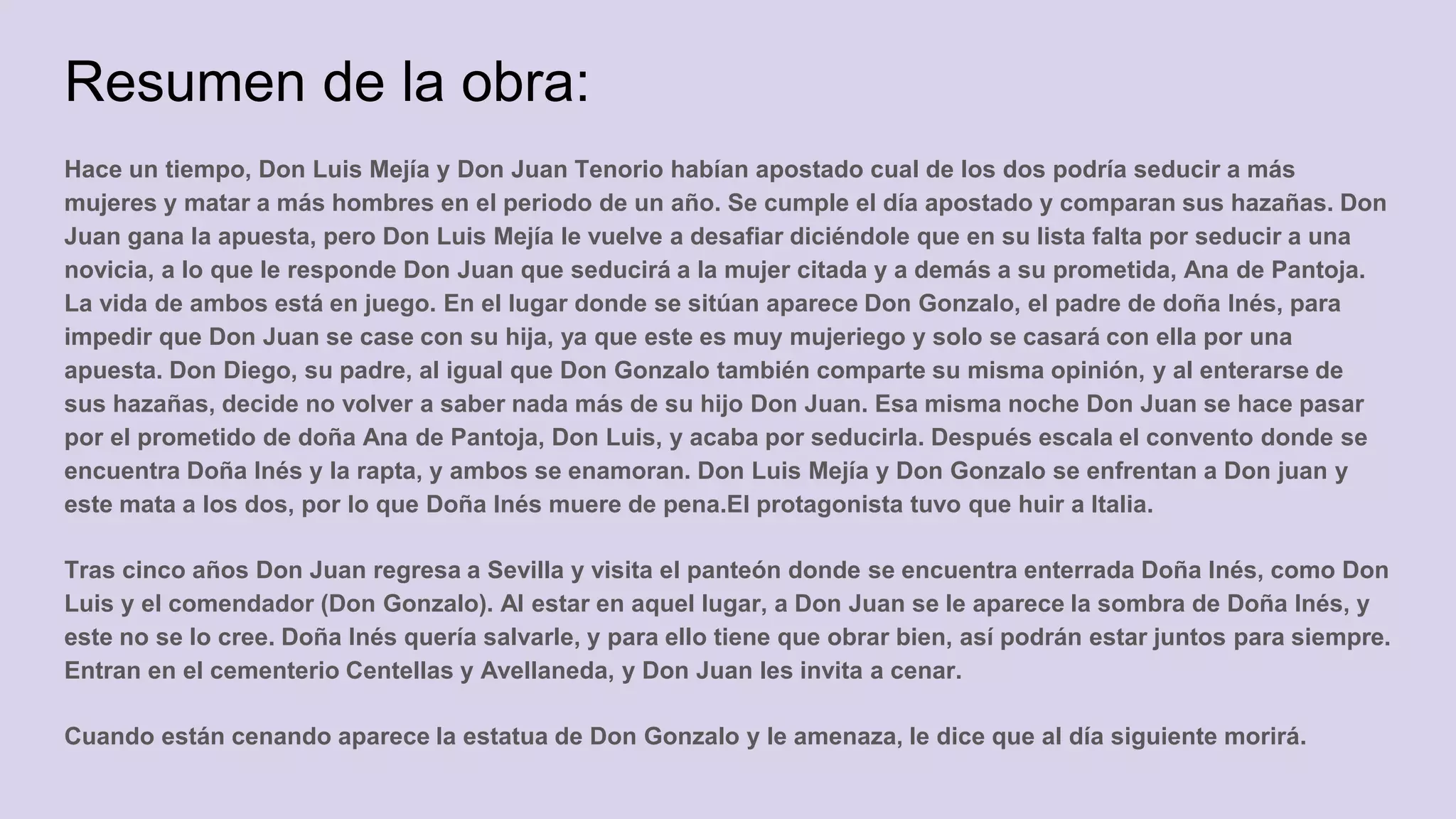 Don juan tenorio | PPTX