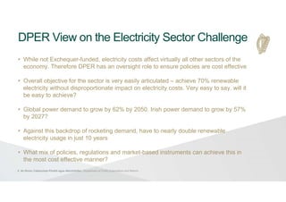 DPER’s perspective on the transformation of the electricity sector | PDF