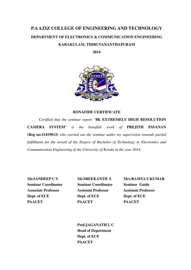 8 k extremely high resolution camera system | PDF