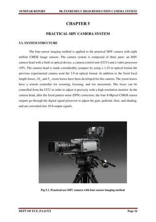 8 k extremely high resolution camera system | PDF