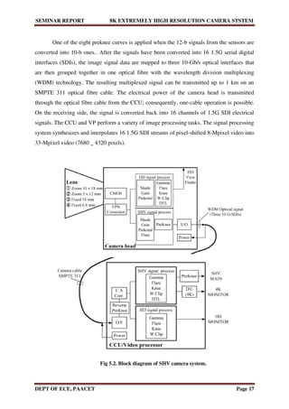 8 k extremely high resolution camera system | PDF