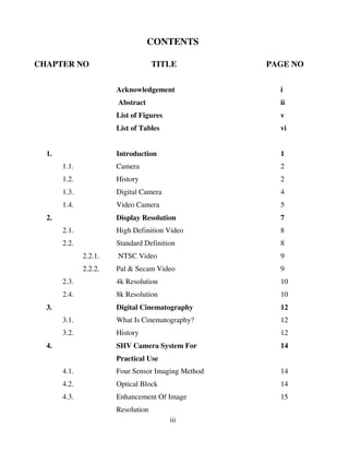 8 k extremely high resolution camera system | PDF