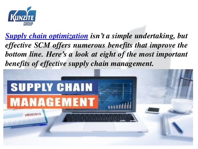 8 key benefits of effective supply chain management | PDF
