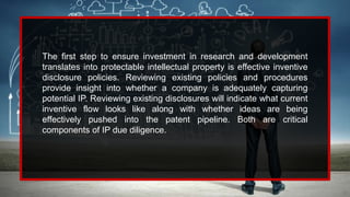 8 Key Components of a Sucessful IP Due Diligence | PPT