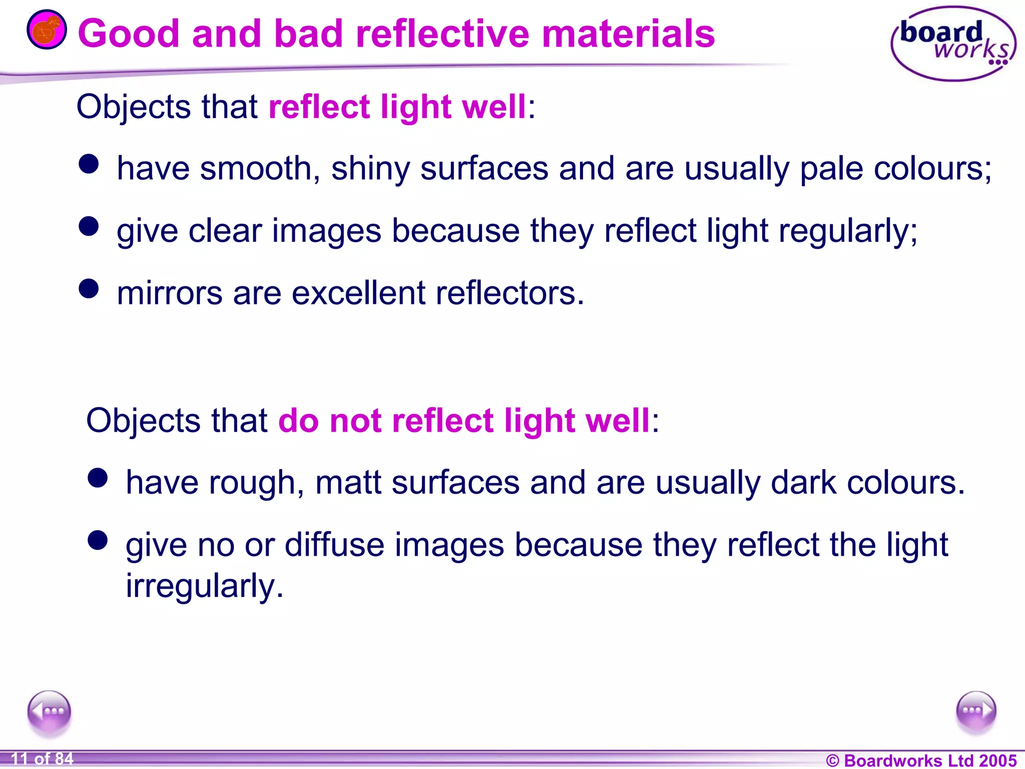 8 k light (boardworks) | PPT
