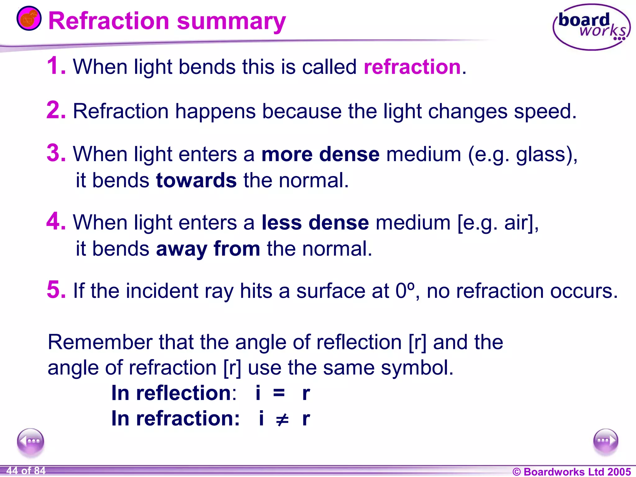 8 k light (boardworks) | PPT