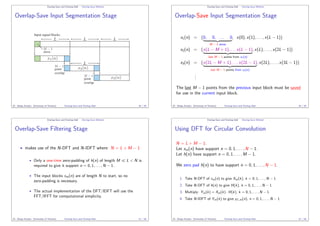 overlap add and overlap save method | PDF