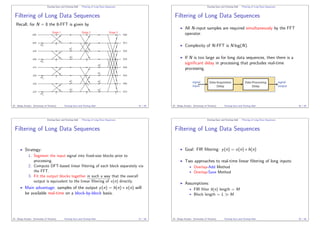 overlap add and overlap save method | PDF