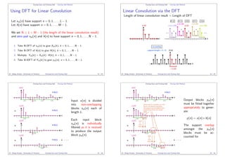overlap add and overlap save method | PDF
