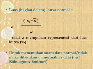 8 kurva normal | PPT