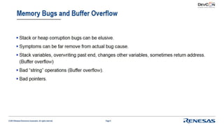 Advanced Debugging With Renesas e2studio | PPTX