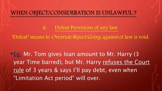 "Legality of Object & Consideration" (Chapter 8) - Business Law. | PPTX ...