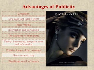 Publicity and Public Relations | PPTX